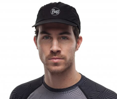 BUFF® Pro Run Cap - Schildmütze | R-Solid Black | SPKBUPRC101